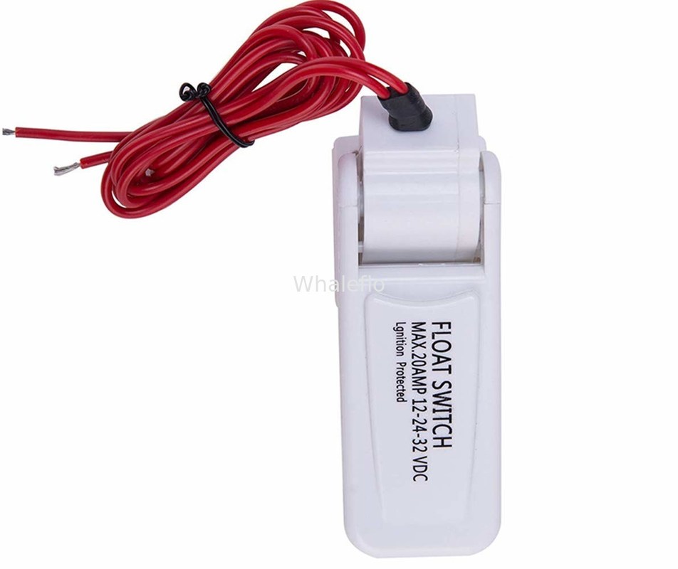 Rule Float Switch Automatic Bilge Pump Float Switch - 12V/24V/32V Boat Water Level Sensor (20A ...